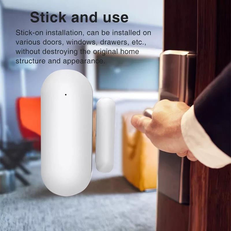 Buy Smart WiFi Door And Window Magnetic Sensor Door Open / Closed ...