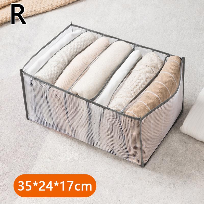 1PC Save Space Storage Box Tie Bra Socks Container Division Non-woven ...