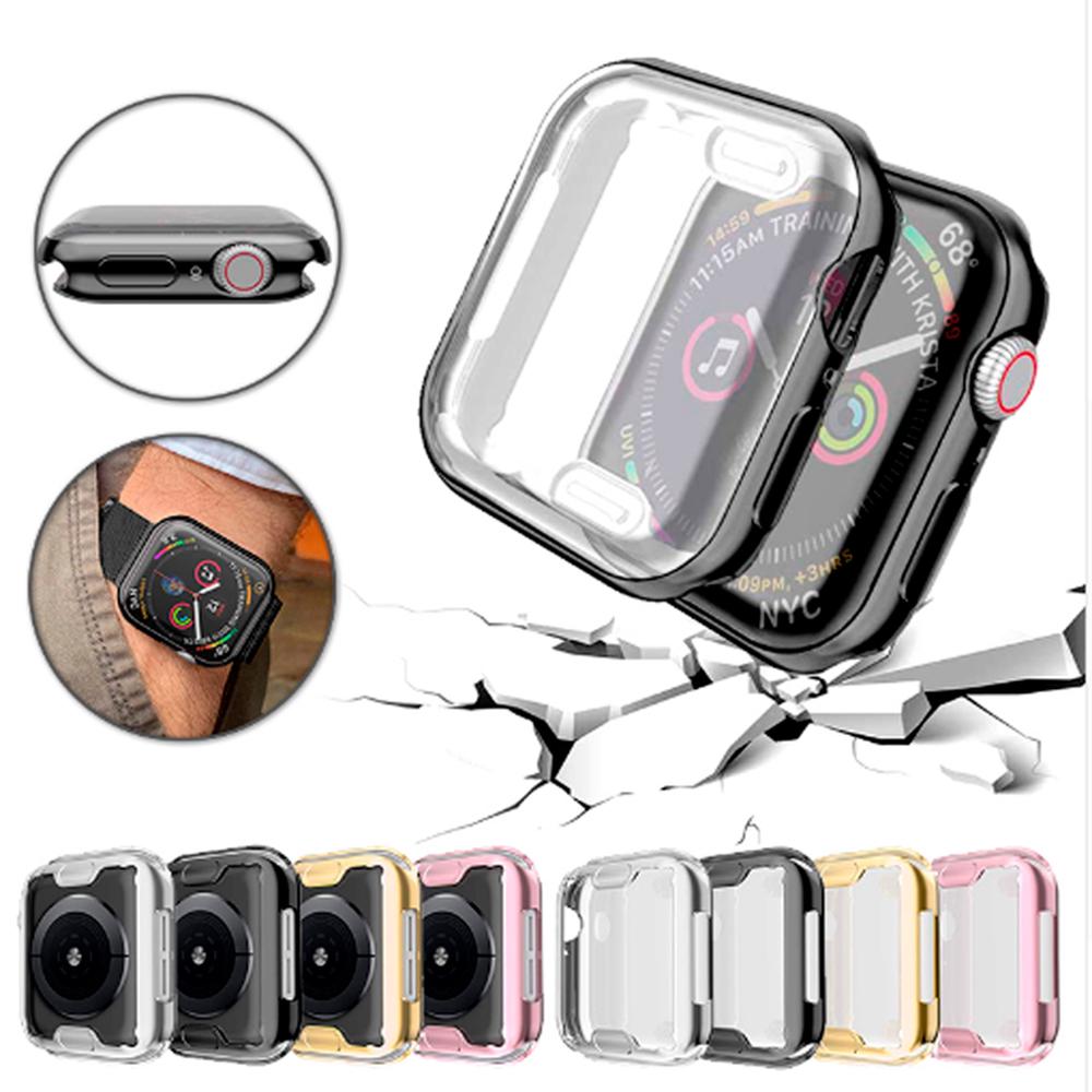 Buy Full Screen Protector Case Cover For Apple iWatch 4 3 2 Soft TPU ...