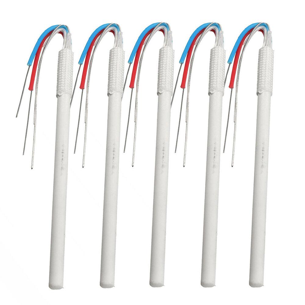 Buy 5Pcs Set 24V DC 50W Ceramic Four-Core Wire Heater Element Soldering ...