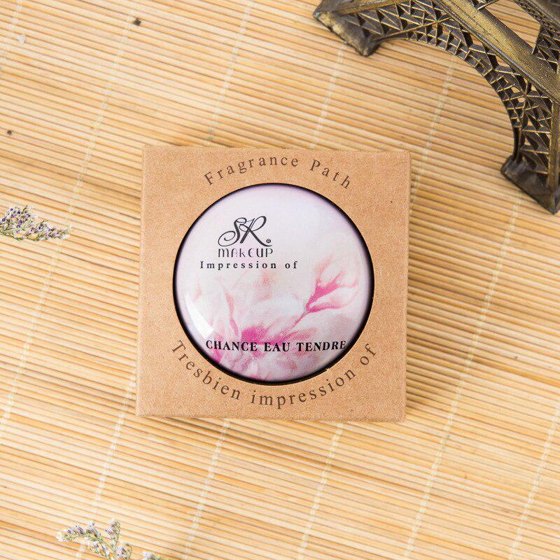 Buy 1PC 20ML Perfume Floral Portable Round Box Solid Perfume Balm Body ...