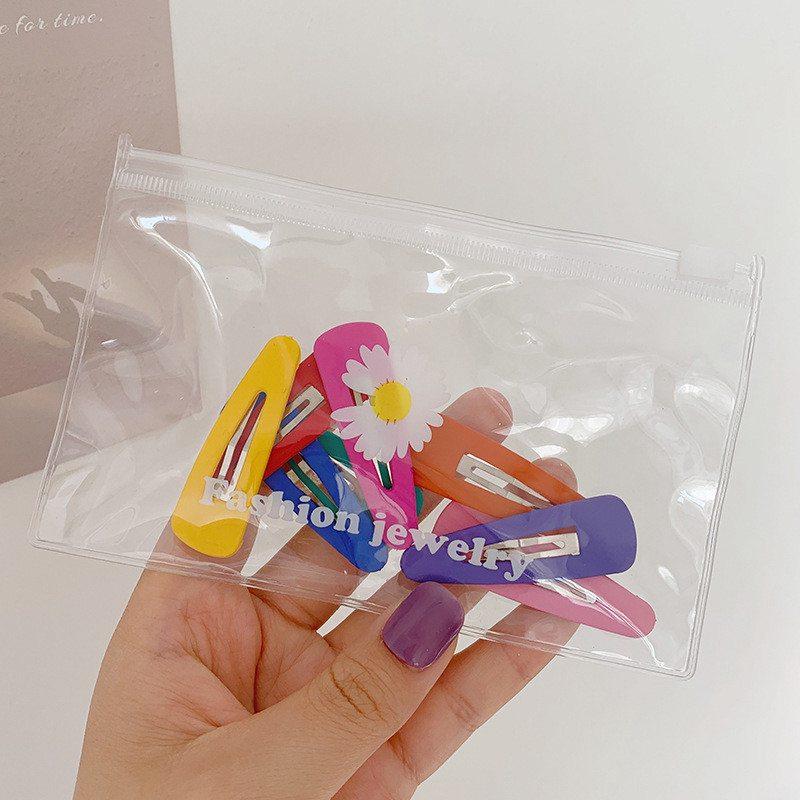 Cheap Women Girls Exquisite Simple Metal Snap Pins Charming Hair Clips ...