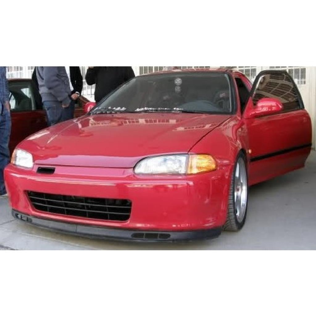 Buy For Honda Civic EG Laguna Model Front Bumper Lip Universal 2pcs ...