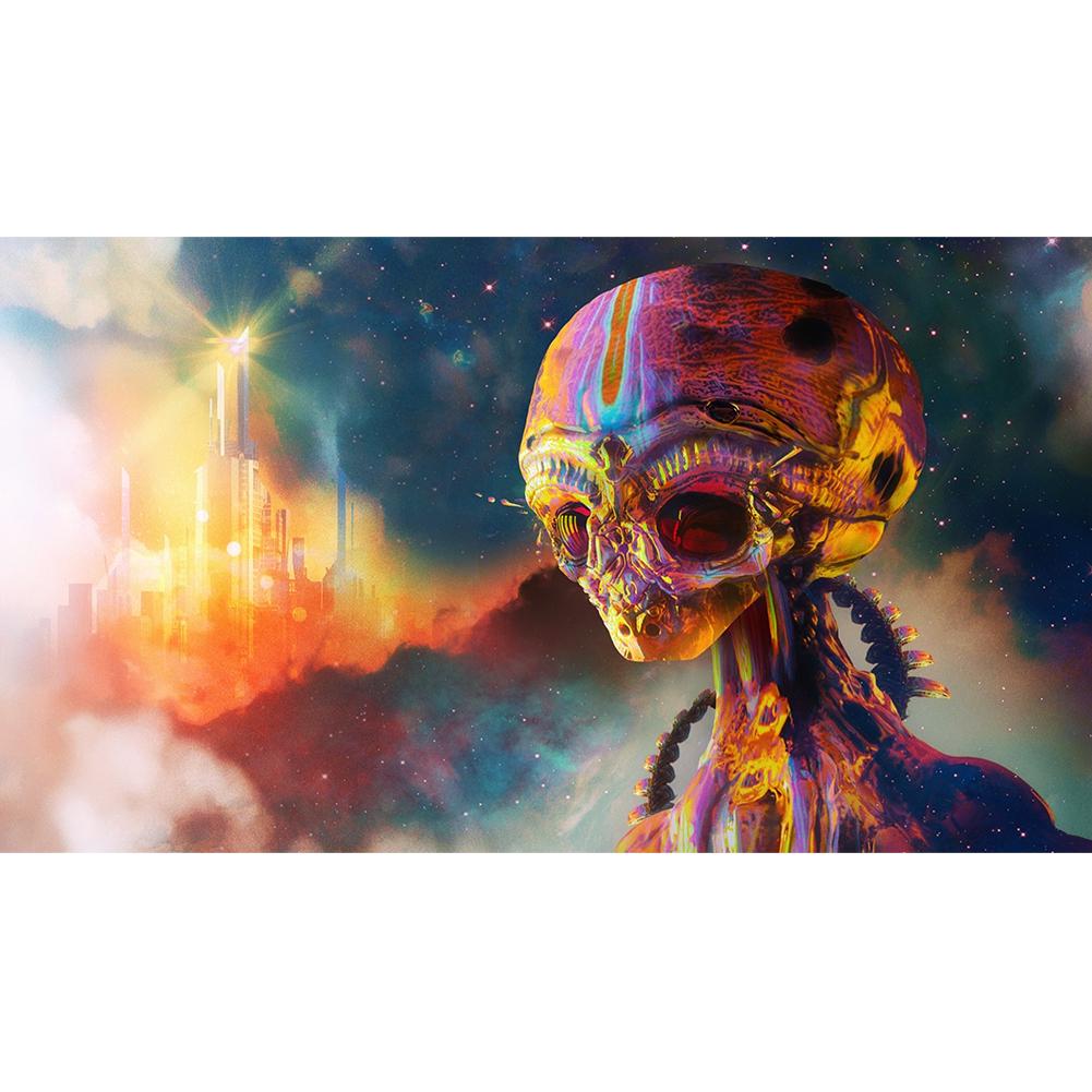 Buy 1000pcs DIY Paper Puzzles Jigsaw Alien Intelligent Education ...