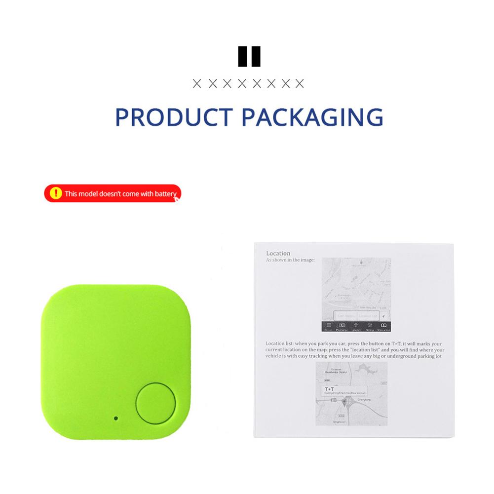 Buy Universal Mini Square Car Tracker Bluetooth-Compatible Anti-Lost ...