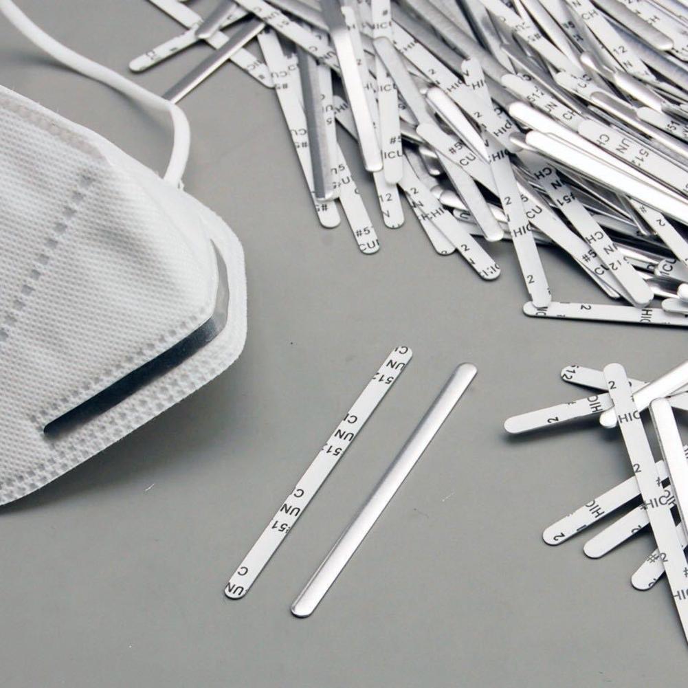 Buy Aluminum Adjustable Nose Bridge Clip DIY Making Mask Accessories ...