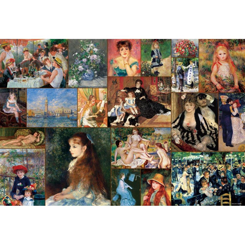 Buy 1000 Pieces Jigsaw Puzzle Renoir Selection 20 49x72cm at affordable ...