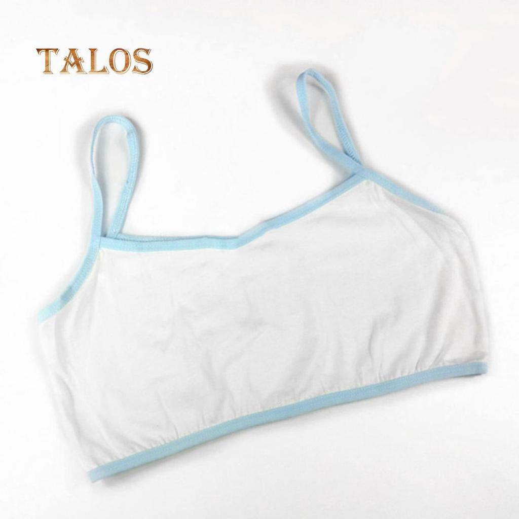 Buy Kids Girls Corset Spaghetti Strap Underwear Maiden Cotton Sports ...