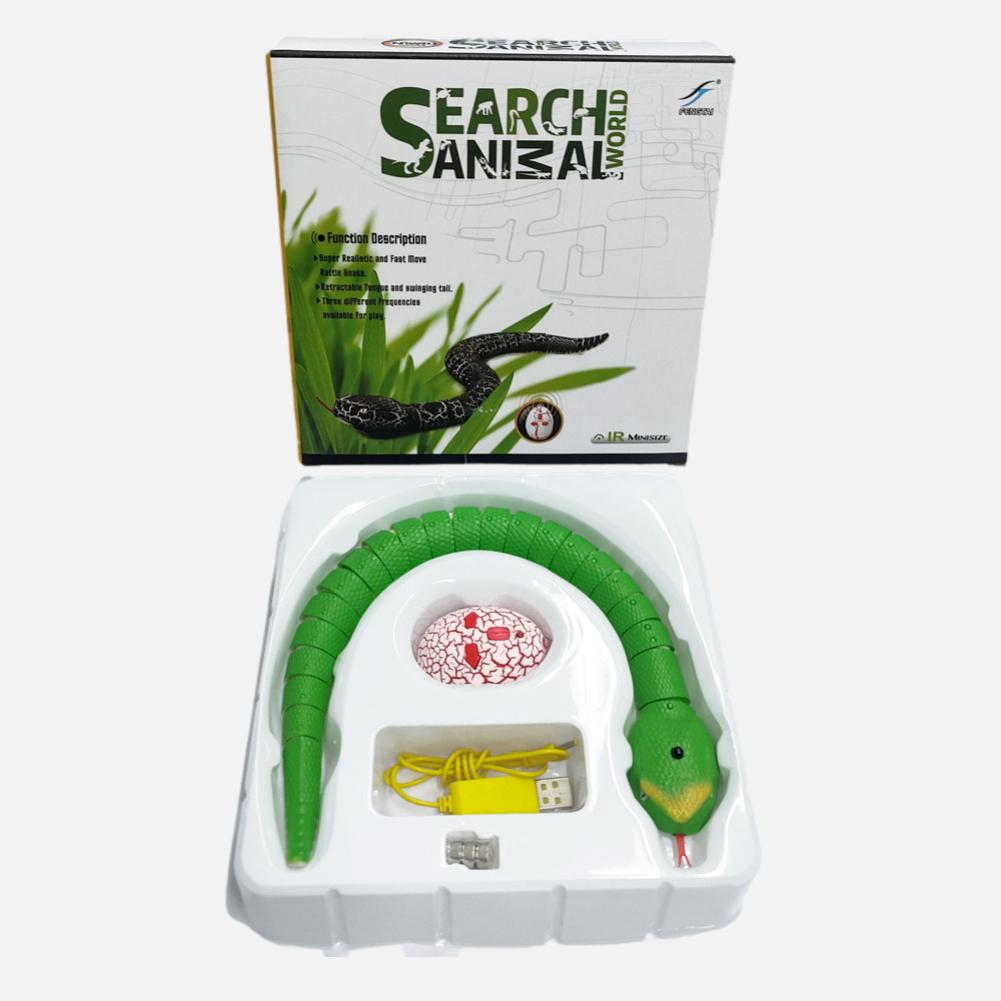 Buy Infrared Remote Control Snake With Egg Rattlesnake Kids Electric ...