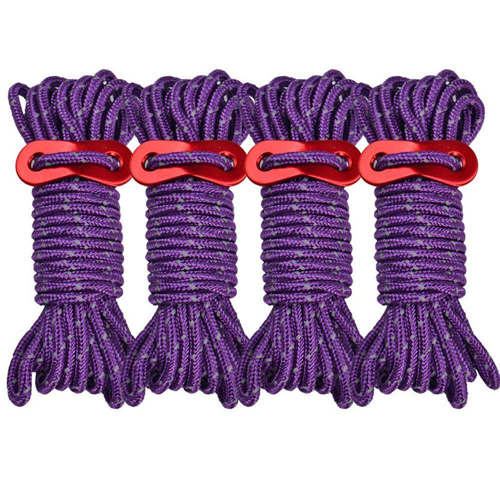 Buy Ropes Camping Hiking Reflective Rope Tent Accessories Tent Wind ...