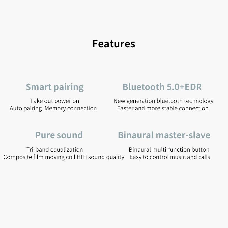 Buy A7S TWS Earphone Bluetooth 5.0 Wireless Headset Earphones For ...