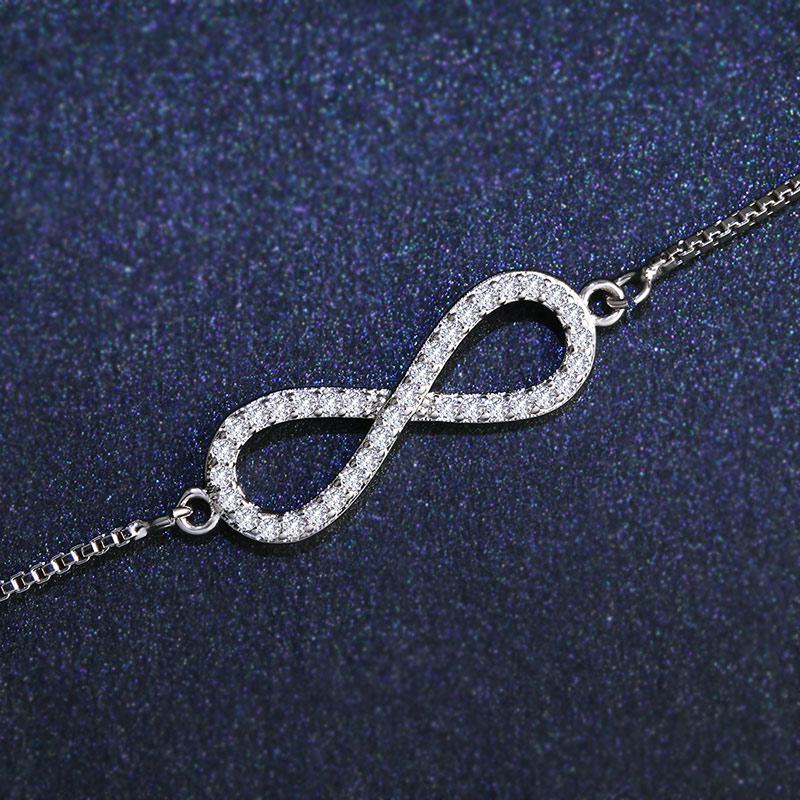 Buy Fashion Women Bracelet Lucky Numbers 8 Pendant Bracelet Chain ...