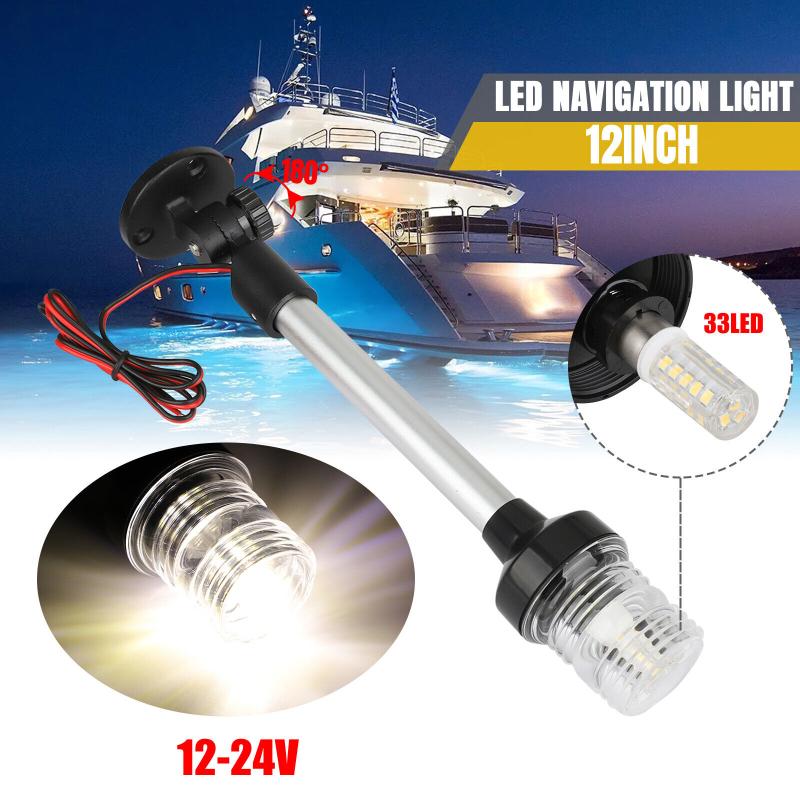 Cheap 12v Dc Adjustable Marine Boat Pontoon Led Navigation Light Anchor ...