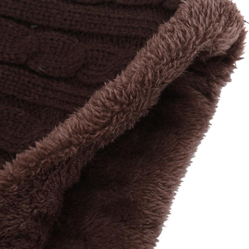 Men European Style Fashion Outdoor Warm Hip Hop Caps Winter Knitted ...