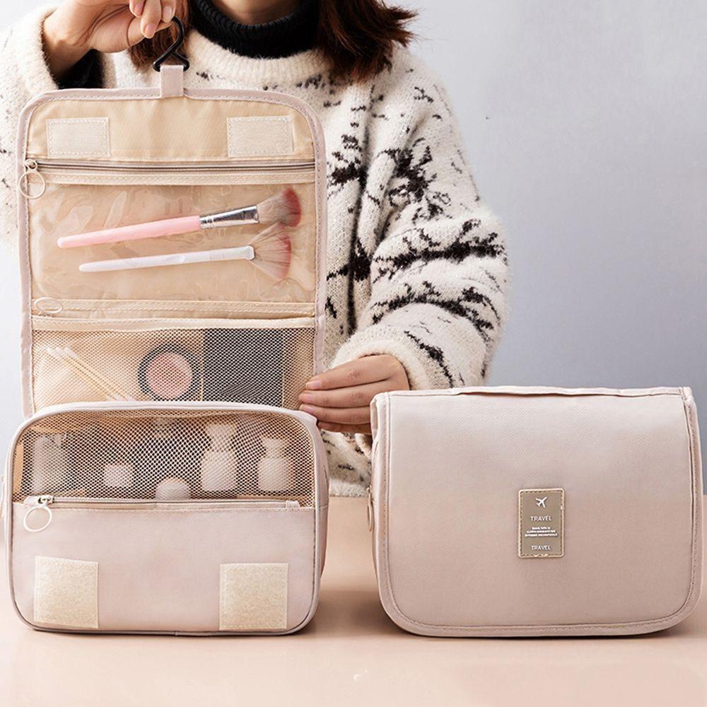 Buy Portable with Hook Travel Organizer Pouch Makeup Bag Cosmetic Wash ...