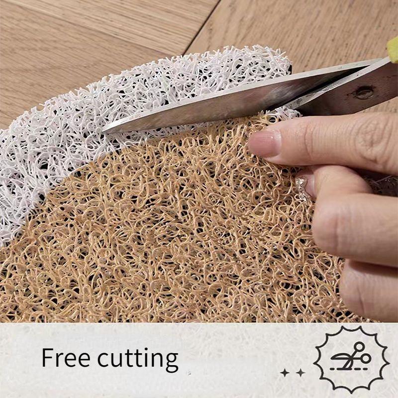 Buy Home Entry Silk Circle Mats Into The Door Bathroom Dirt-resistant ...