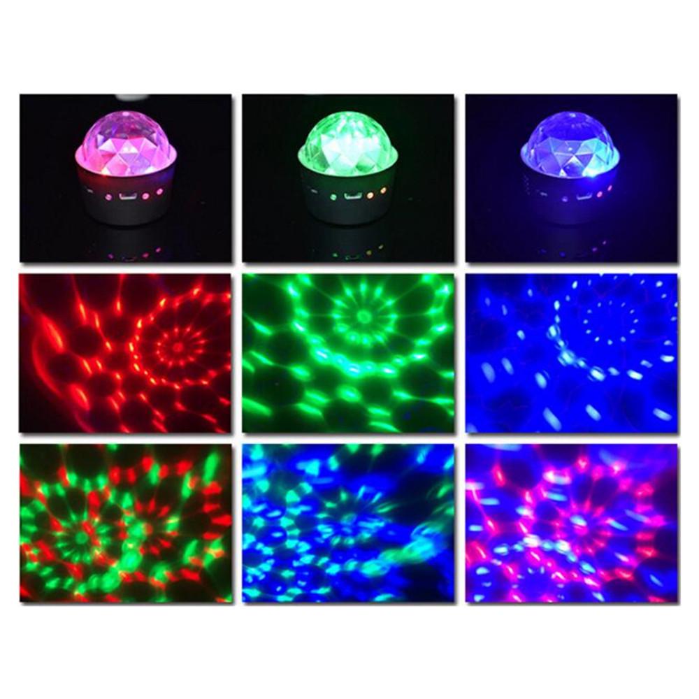 Buy Mini stage light 3W USB powered Sound actived Multicolor Disco ball ...