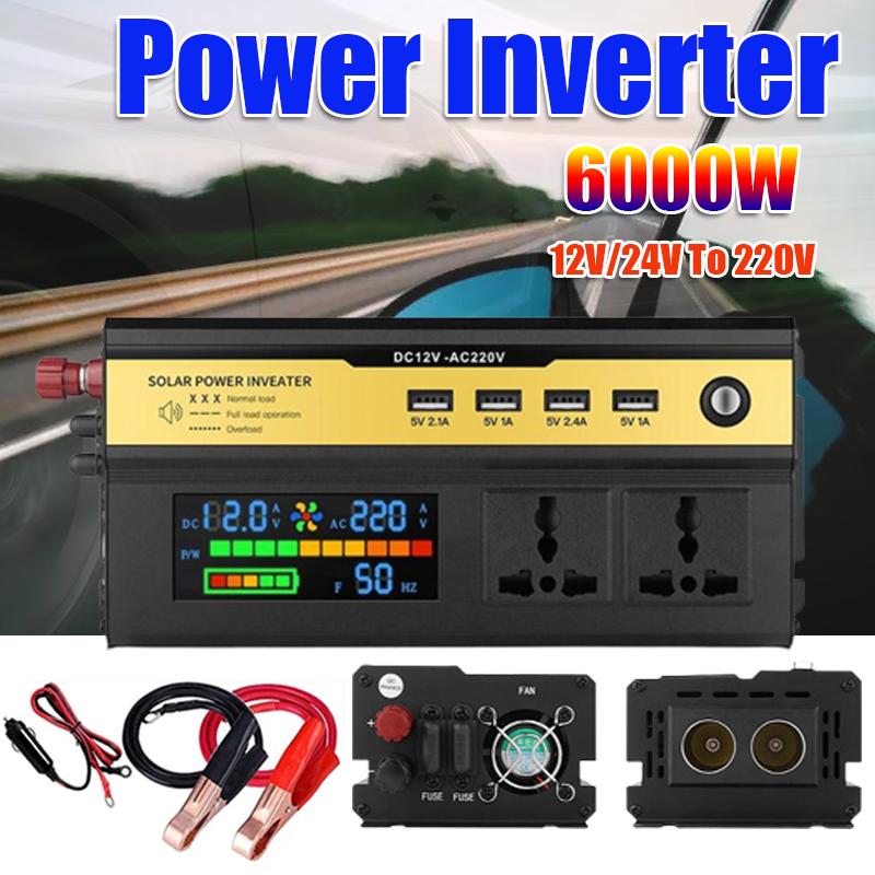 Buy Converter 12V24V To 220V European Household Pure Sine Wave Inverter ...