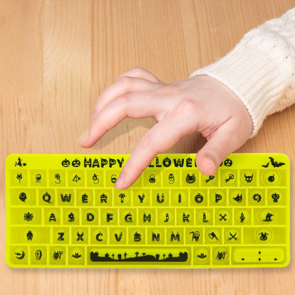 Buy Keyboard Push Bubble Toys Autism Needs Antistress Kid Adult Sensory ...