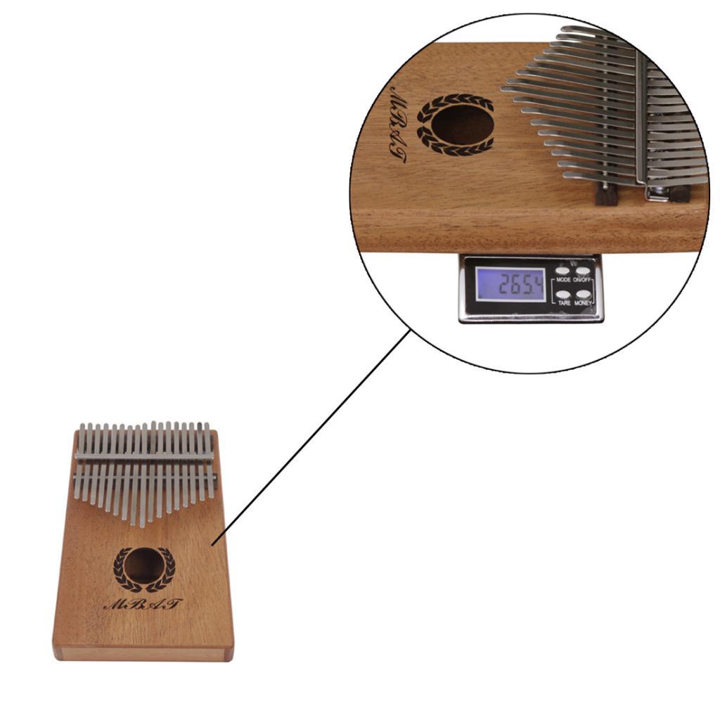 Buy Delicate 17 Keys African Thumb Piano Hand Accessory for Children ...