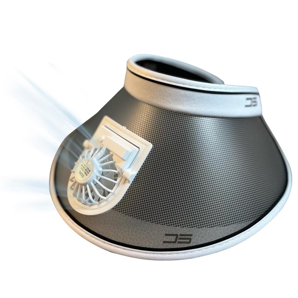 Satın alın Cooling Hat with Fan|USB Charging Fan Sunvisor Caps|Outdoor ...