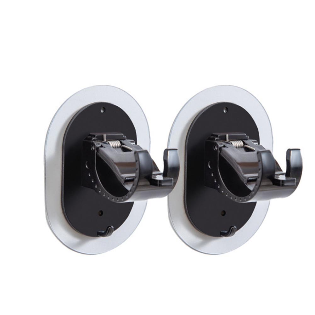 2pcs Adhesive Hooks Easy Sticky Hanger Clamp for Kitchen Bathroom ...