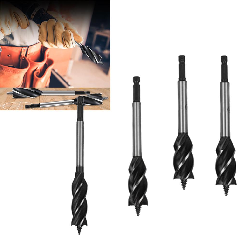 Buy 4 Pcs Carbon Steel Woodworking Drill Bit Wooden Hole Saw 18mm&20mm ...