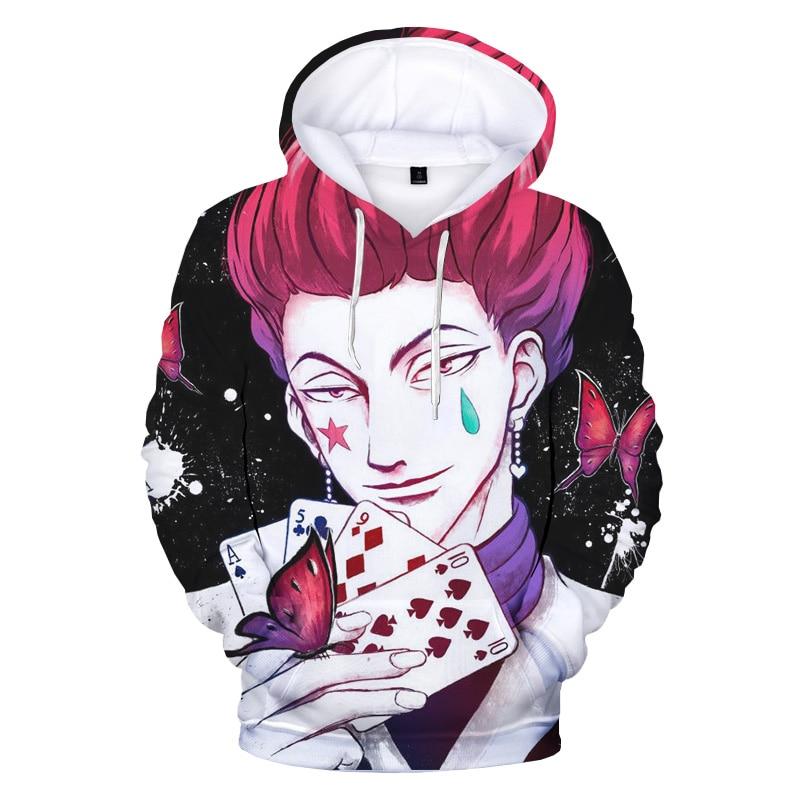 Cheap New Anime Hunter X Hunter Comic 3d Printed Hoodies Men Women ...