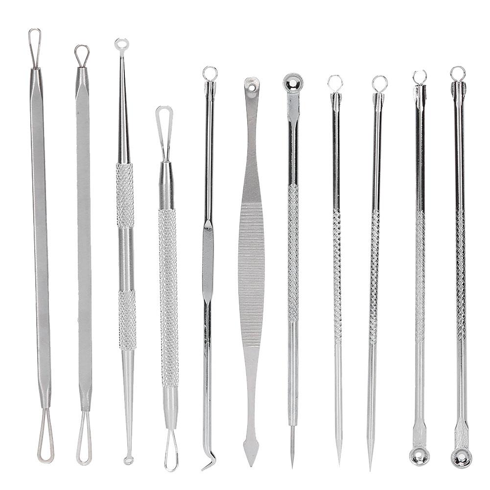 Buy Acne Extractor Stainless Steel Pimple Needle Kit Face Care ...