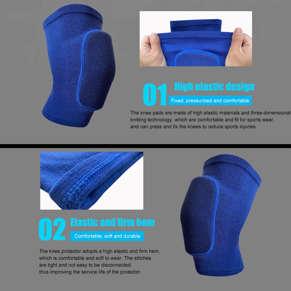 Buy Thickened Sponge Dance Knee Protector Elastic Knee Guard Joint ...