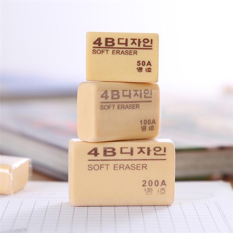 Buy 1Pc 4B Small Drawing Writing Cleaner Art Rubbers Children School ...