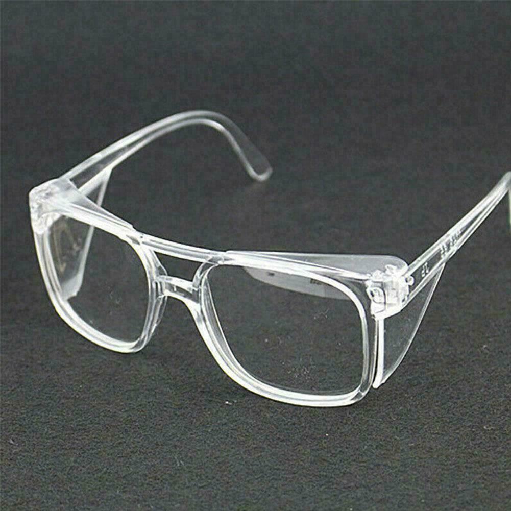 Buy Clear Lens Eye Protection Safety Glasses Anti Dust Spectacles Anti ...