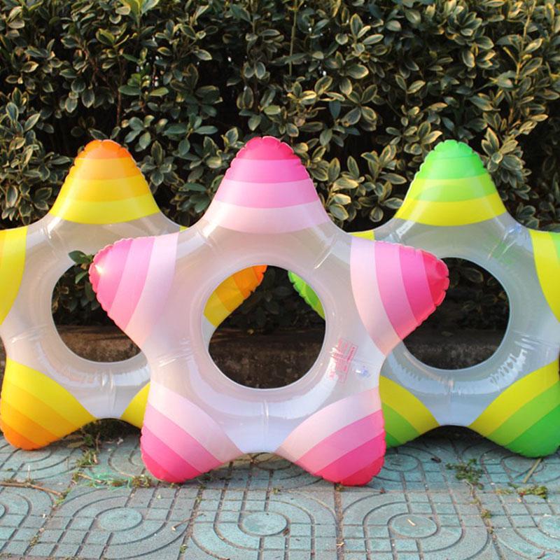 Buy Five-pointed Star Summer Swim Ring Float Swimming Pool Floating For ...