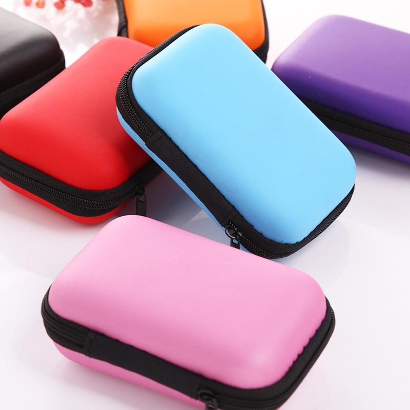 Buy Earphone Pocket Headphone Earbud Carry Storage Bag Charger Hard ...