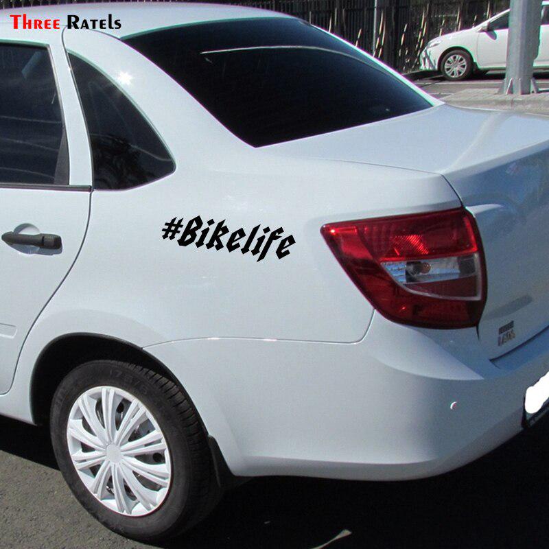 Buy LBH605 #17x10.2cm bike life car stickers funny auto sticker decals ...