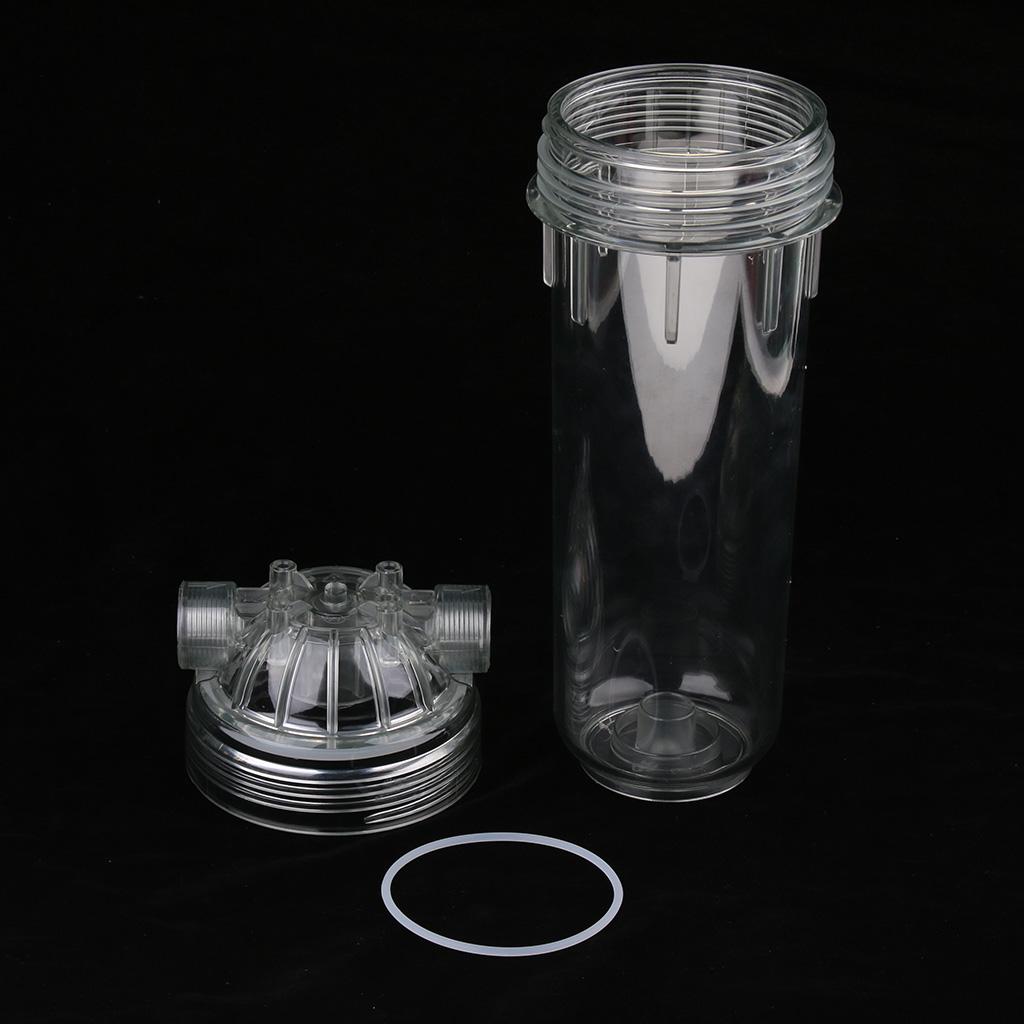 Buy Water Purifier Prefilter Bottle Sediment Filter 1/2'' 1/4'' Inlet ...