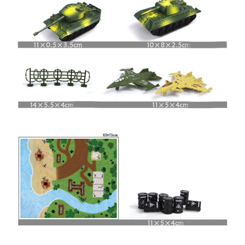 Buy Children DIY Soldiers Model Toys Military Army Scene Accessories ...