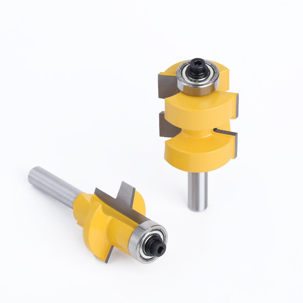 Cheap T-Slot bearings Square Tooth Tenon Bit Milling Cutter Carving ...