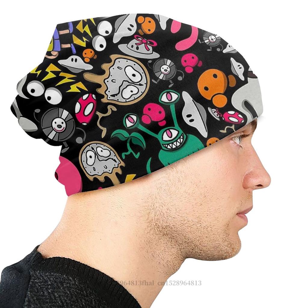 Cheap Knit Hat Earthbound Enemy Mash Up Outdoor Beanie Caps For Unisex ...