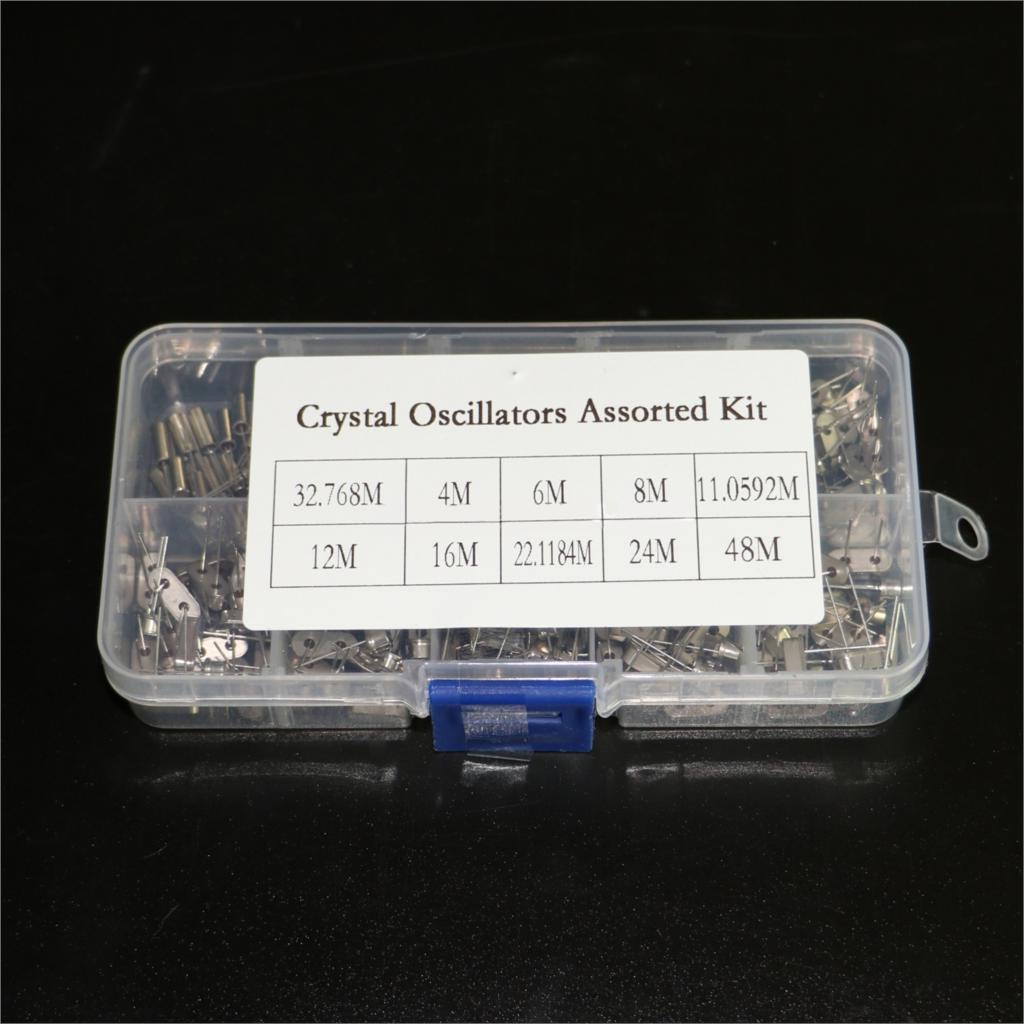 Buy 200pc HC-49 Crystal Oscillator Kit Quartz Resonator 32.768KHz 4MHz ...