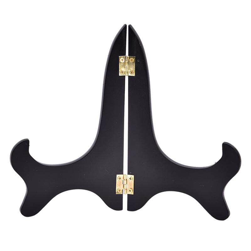 Buy Folding Wooden Plate Display Stand Easel Picture Frame Holder at ...