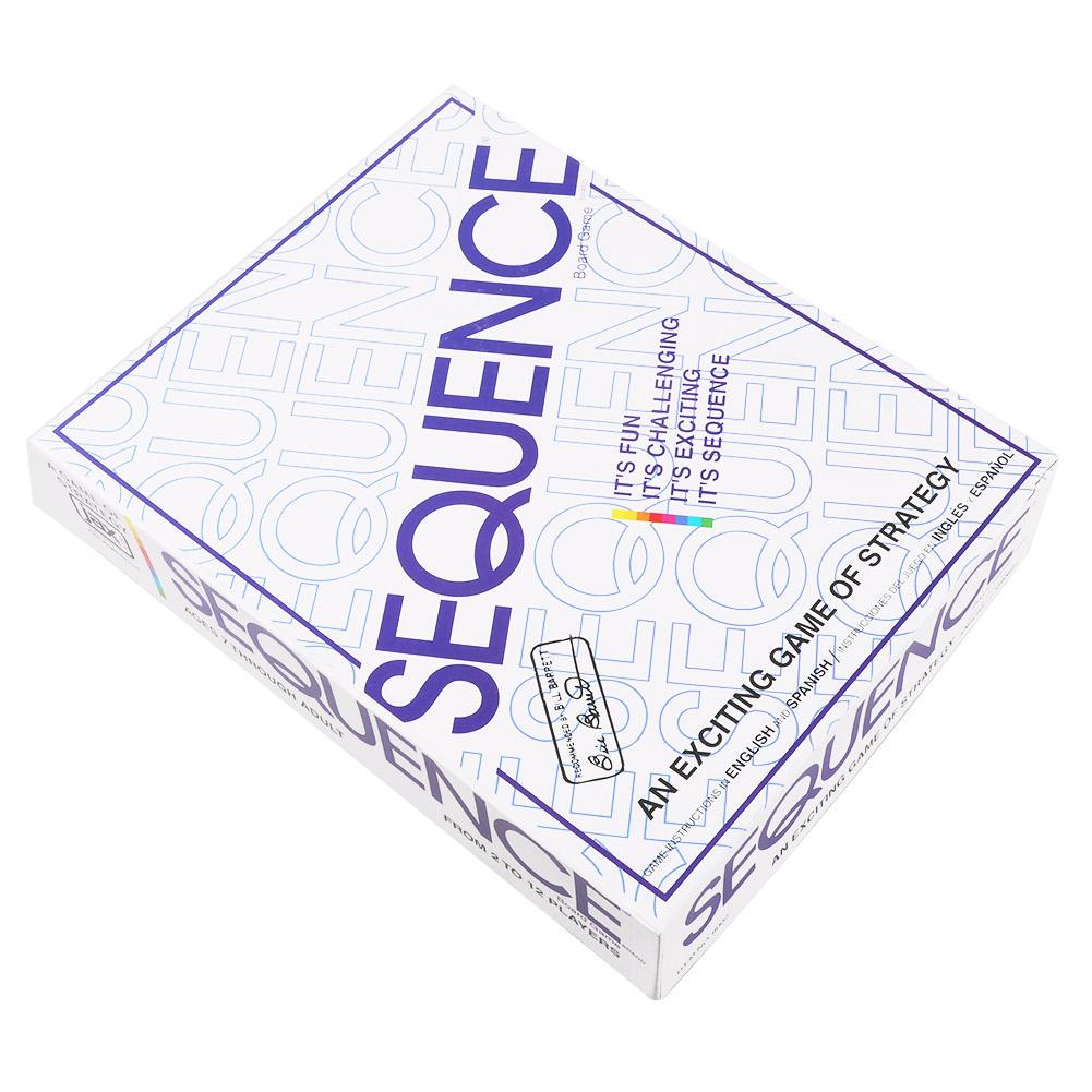 Buy Funny Sequence Card Puzzle Board Game Party Playing Cards Table ...