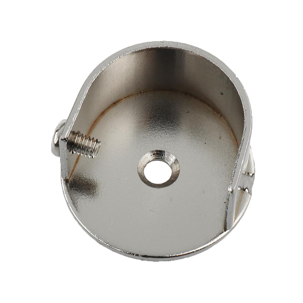 Buy 2 Pairs Recess Bracket Curtain Rail Support Pole Wall Mount at ...