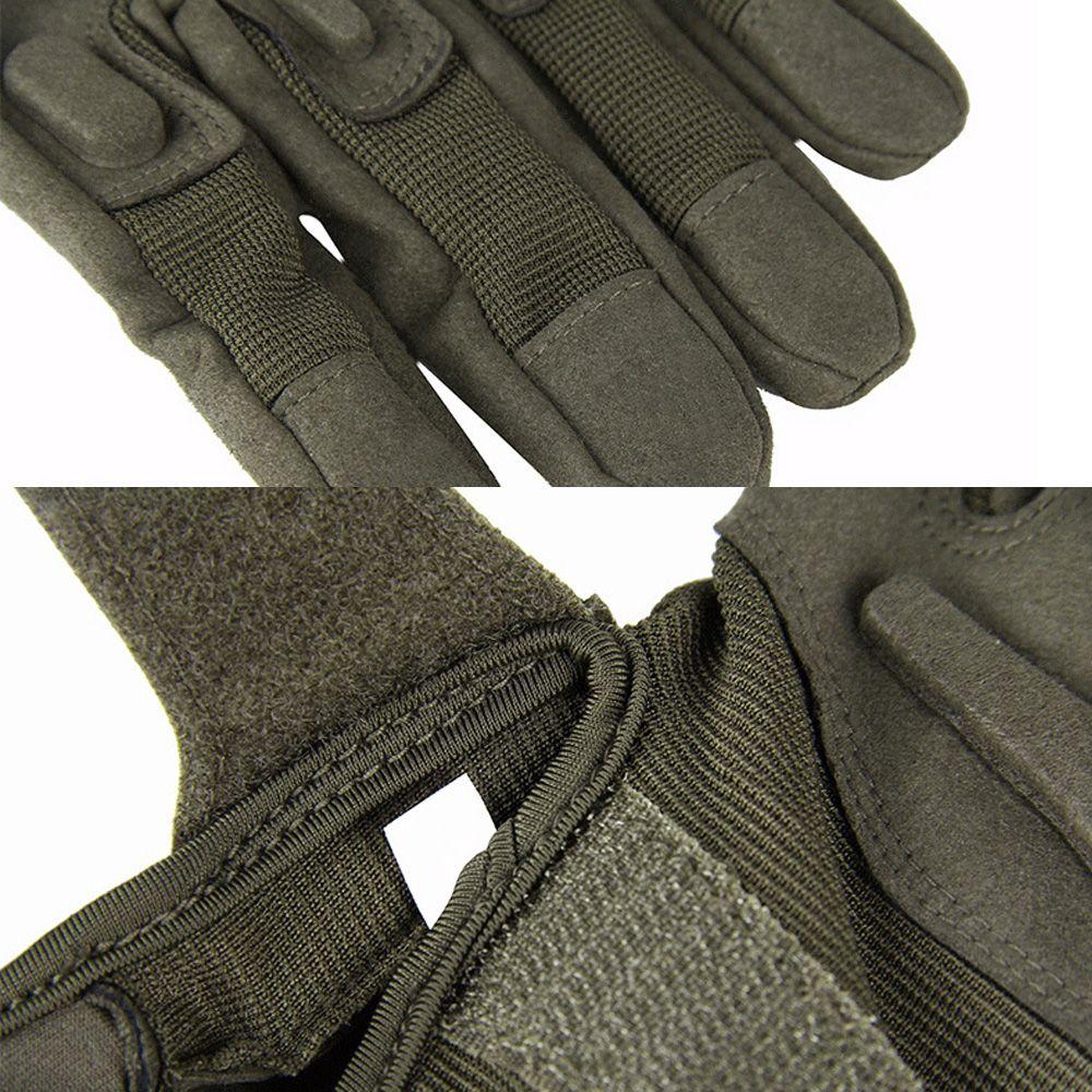Buy Warm Wear-resistant Mittens Winter Sport Gloves Full Finger Army ...
