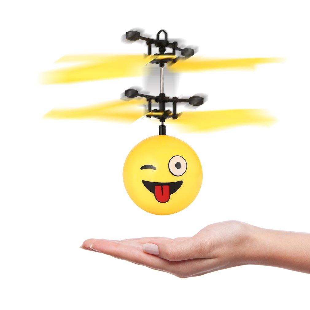 Magic Electric Flying Ball Helicopter Built-in LED Lighting Kids Toy ...