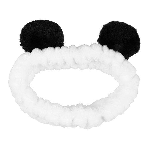 Buy Women Hairband Panda Ear Soft Headbands Elastic Head Wrap Hair ...