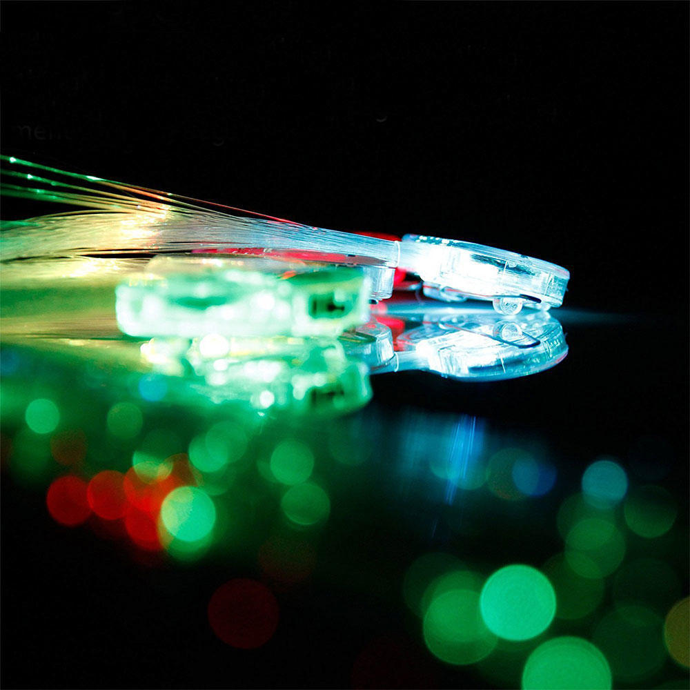 Buy Blinking Hair Clip Flash LED Braid Show Party Decoration Luminous ...