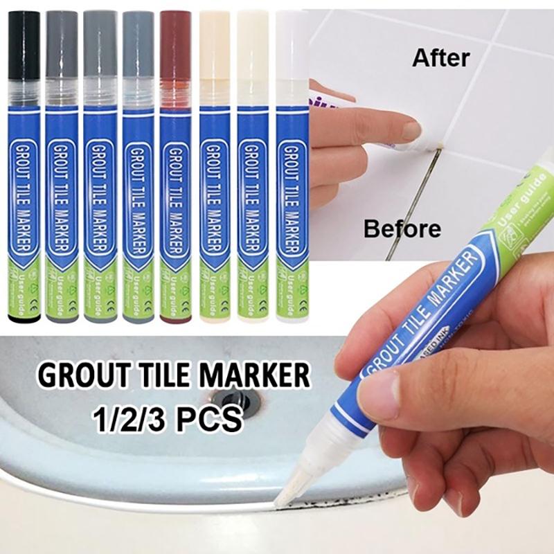 TANGERINE Home Tile Gap Repair Color Pen White Tile Refill Pen ...