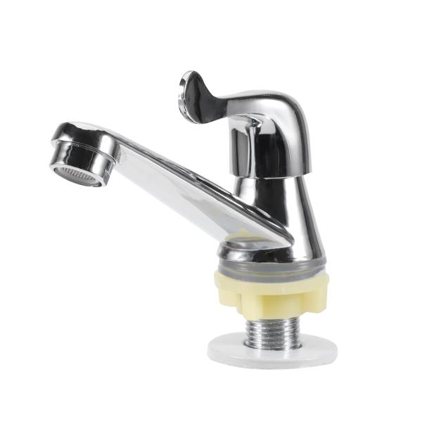 1pc Sturdy Durable Zinc Alloy Faucet Single Cold Water Tap Washing ...