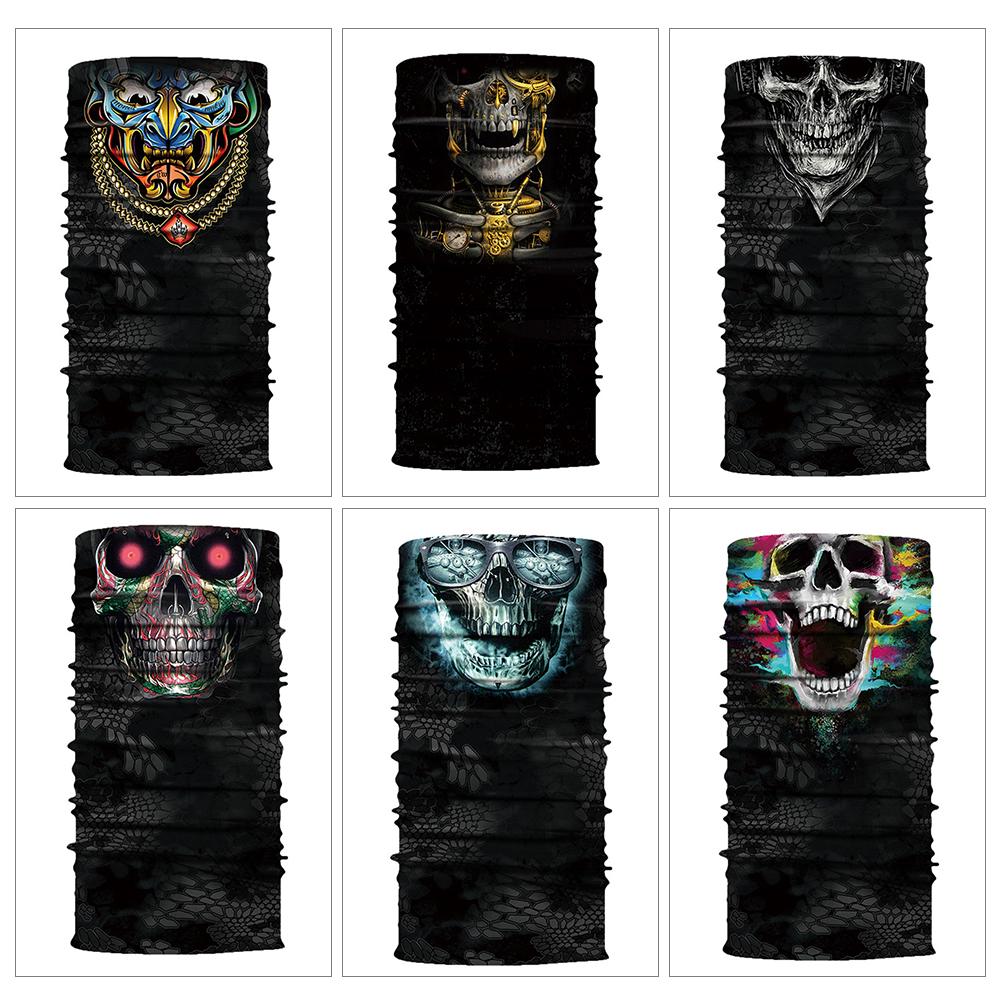 Cool Robot Skeleton Halloween Mask Scarf Joker Headband Balaclavas for ...